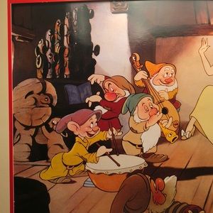 Disney | Accents | Walt Disney Classic Snow White Lithograph 994 | Poshmark